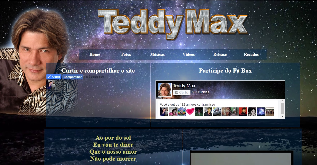 Site do Teddy Max